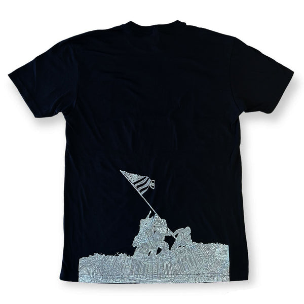 T-Shirt - Raising the Flag - Viz Art Ink