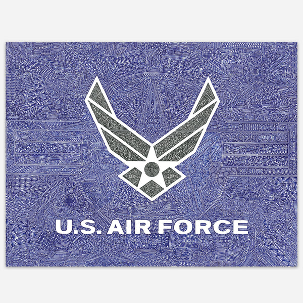 Vinyl Sticker - U.S. Air Force - Viz Art Ink