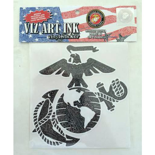 Vinyl Sticker - Marines - Viz Art Ink